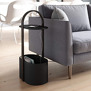 Umbra Bellwood Storage Table (Black-Walnut)