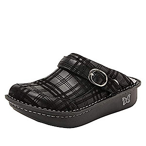 Alegria Seville Womens Clog Plaid to Meet You 10 M US