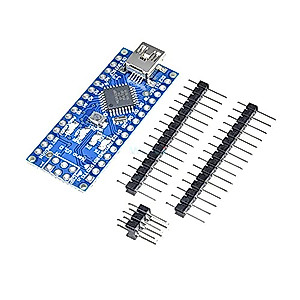 Classic Version 10Pcs Mini USB Nano 3.0 Atmega328P-AU atmega328 Microcontroller for Arduino FT232 5V 16M Board Module with Pins