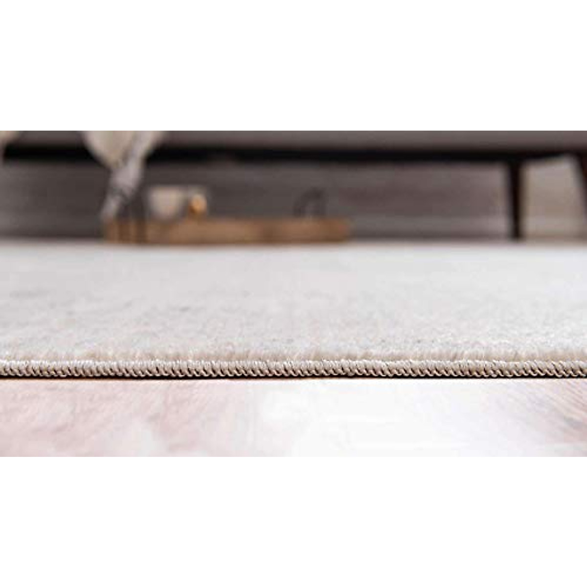 Unique Loom Noble Collection Country, Traditional, Distressed, Vintage, Geometric, Border, Medallion Area Rug, 2' 7" x 9' 11", Blue/Beige