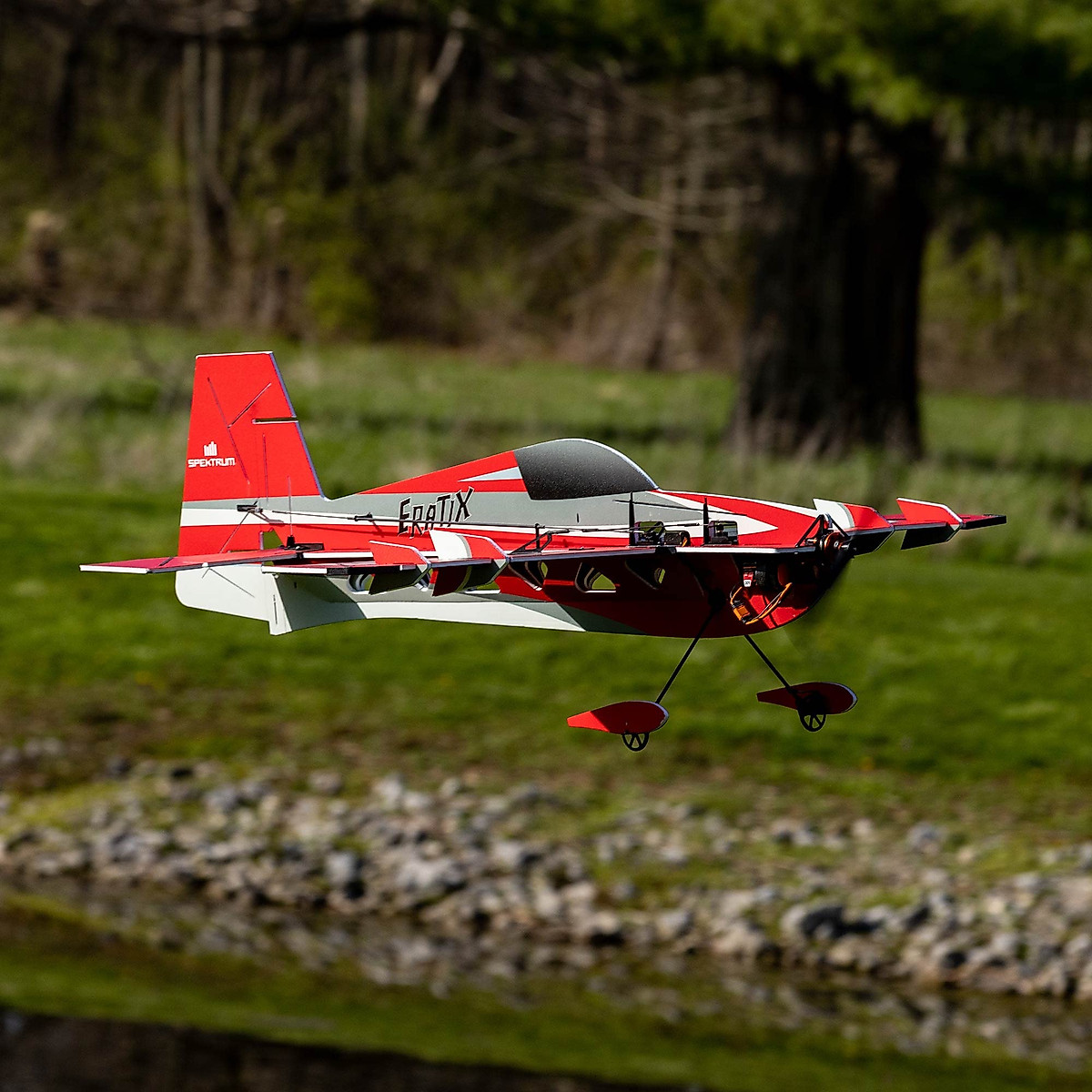 E-flite Eratix 3D FF Flat Foamy 860mm BNF Basic with AS3X and SAFE Select EFL01950 Airplanes B&F Electric