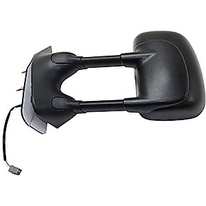 Garage-Pro Mirror Compatible with 2009-2014 Ford E-150, E-250, 2009-2016 E-350 Super Duty and E-450 Super Duty Towing, Driver Side, Power Glass