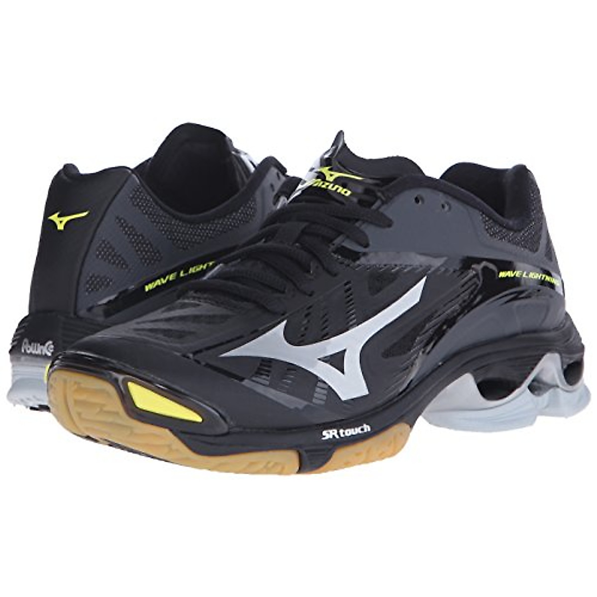Mizuno Women's Wave Lighting Z2 Volleyball Shoe, Black/Silver, 7 D US