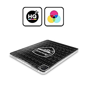 Head Case Designs Officially Licensed Arsenal FC Home Goalkeeper 2023/24 Crest Kit Soft Gel Case Compatible with Apple iPad Air 2020/2022