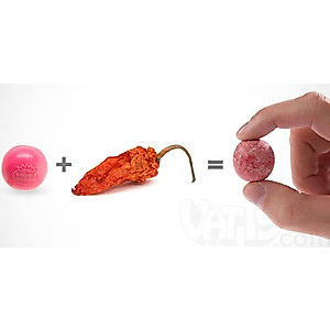 Sonoran Spice Cinnamon Ghost Pepper (Bhut Jolokia) Gumballs - 25 Count Pouch