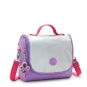 Kipling New Kichirou Lunch Bag Purple Candy Bl