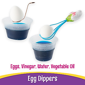 PAAS Easter Egg Decorating Bundle, Includes 1 Deluxe Kit, 1 Tie Dye Egg Dying Kit, and PAAS Whiskers for Easy Egg Dying, Food Safe Dye for Family Easter Activity (3 Piece Bundle)