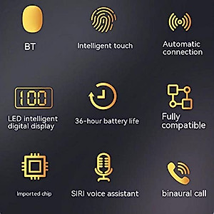 Jkapagzy Wireless Ear Clip Bone Conduction Headphones,Open Ear Headphones Wireless Bluetooth,Bone Conduction Headphones Bluetooth Earphones for Running, Sports, Cycling, Driving