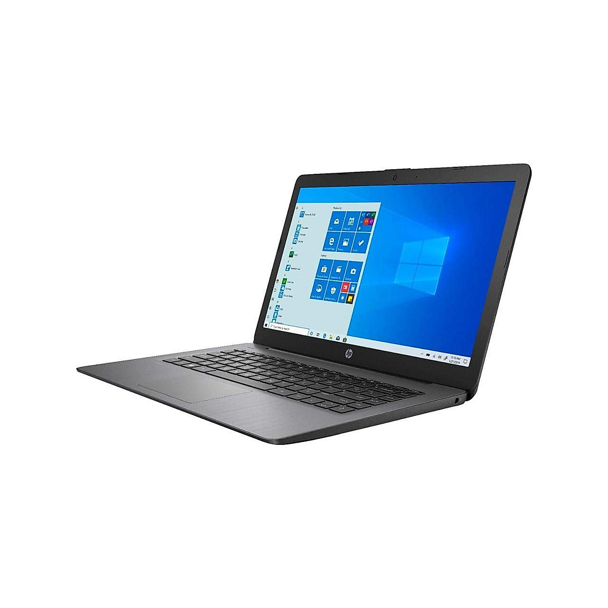 HP Stream 14" HD WLED-backlit Student Laptop, AMD A4-9120e, 4GB DDR4, Radeon R3, 64GB eMMC, Wi-Fi 5 (2x2), Bluetooth 5, Webcam, Windows 10 S, Accessory Bundle, Wireless Mouse, 1-Yr Office 365 Personal