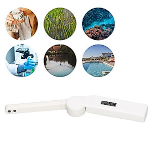 Digital Salinity Tester,Digital Salinity Tester for Salt Water,Foldable Design High Accuracy Quick Response 0 to 100ppt Pool Salt Tester for Seawater, Aquariums, Marine Monitoring, Pool Salt Test