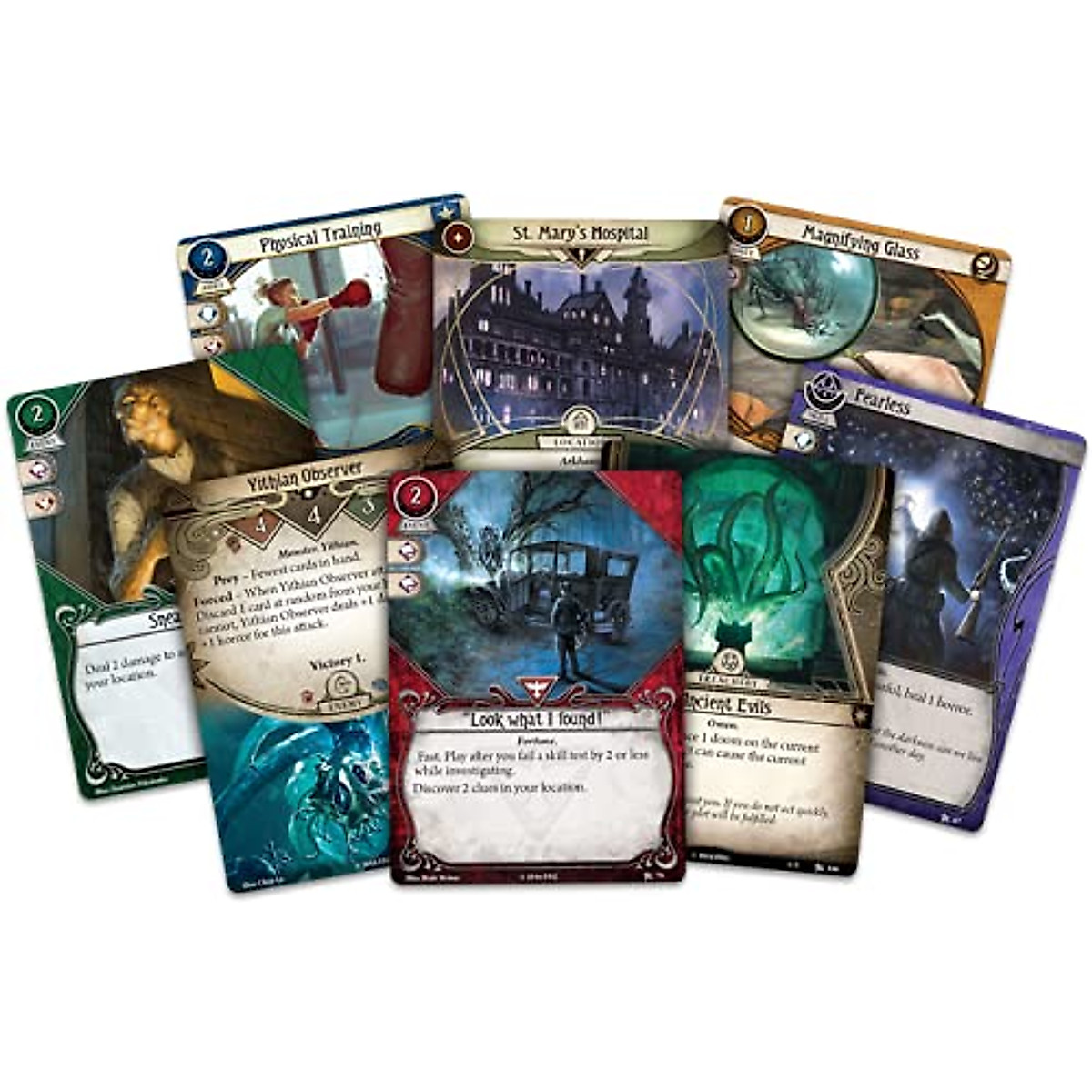 Fantasy Flight Games Arkham Horror The Card Game Revised Core Set | Horror / Mystery / Cooperative Games for Adults and Teens Ages 14+ | 1-4 Players | Avg. Playtime 1-2 Hours | Made
