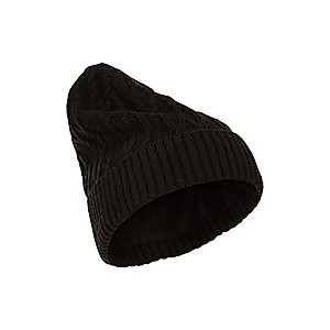 Spyder Active Sports Women's Cable Knit Hat, Black, One Size