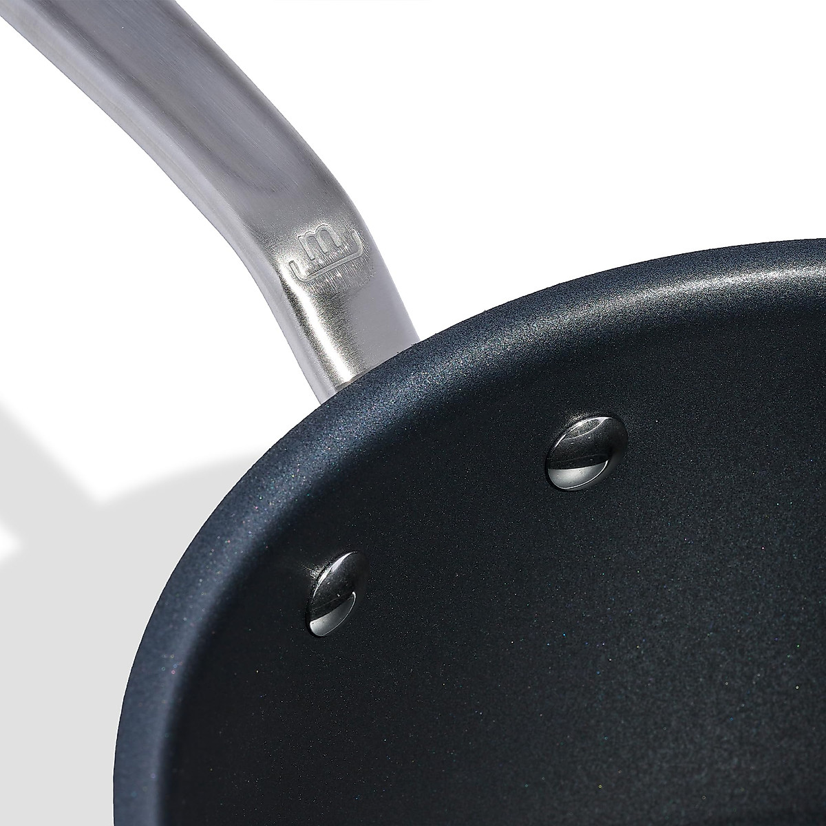 Made In Cookware - ProCoat 4 Quart Non Stick Sauce Pan With Lid - Graphite - 5 Ply Stainless Clad Nonstick Saucepan - Professional Cookware - Crafted in Italy - Induction Compatible