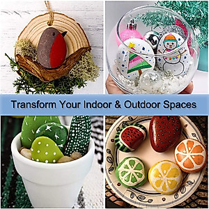 DECORKEY 24PCS River Rocks for Painting, DIY & Smooth Kindness, Rocks for Arts, Naturally Stone, 2-3inches 5.5 Pounds Perfect for Kids Party,Crafts, and Decoration