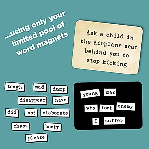 Ransom Notes - The Ridiculous Word Magnet Party Game