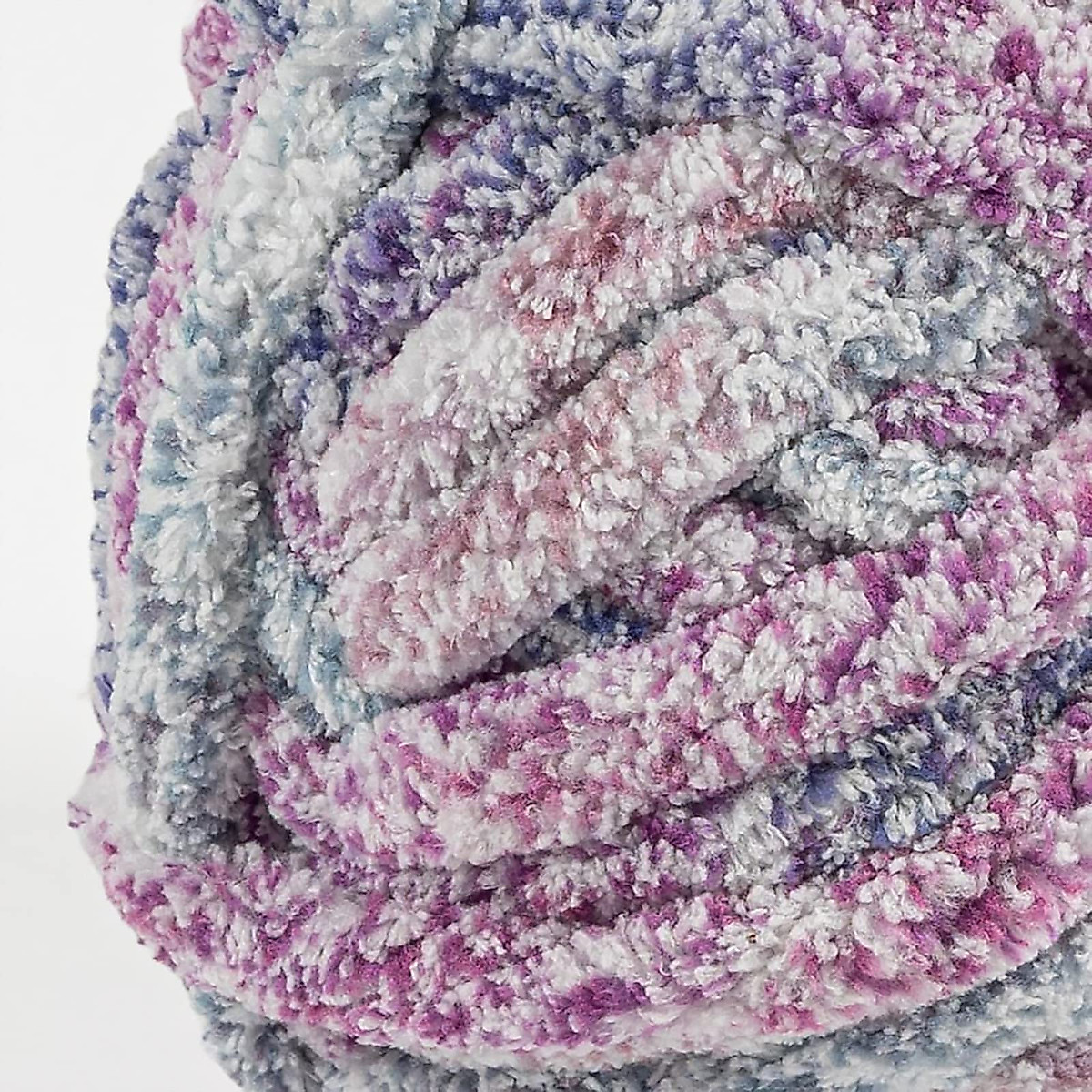 Crafted By Catherine Chunky Heather Multi Yarn - 2 Pack (49 Yards Each Skein), Purple Multi, Gauge 6 Super Bulky