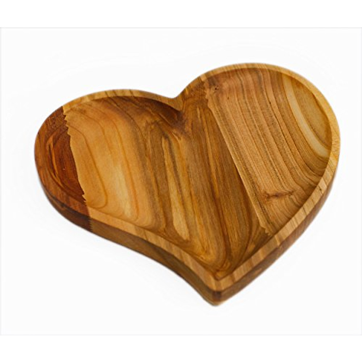 Wooden Serving Tray Plate - Heart Shape - Best Romantic Idea For Everyone You Love - Unique and Handmade - Great Surprise For Valentine Day - Made by SPL Woodcraft Ukraine