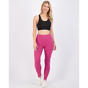 4 Pack: Womens Leggings Yoga Pants for Women Workout Tummy Control Legging Pockets Gym Clothes Clothing Compression Exercise Pants Womans Adult Girl Teen High Waisted Pocket Waist - Set 9, M