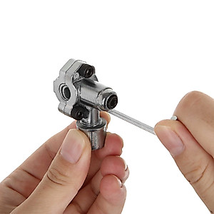 6PCS Bullet Piercing Valve Line Tap Valve Kits Adjustable Valve 1/4 5/16 3/8 Inch Outside Diameter Pipes, Replace for AP4502525, BPV31D, GPV14, GPV31, GPV38, GPV56, MPV31