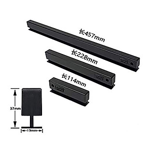 Guyker Aluminum Fretbar Understring Leveler - 4.5” Fret Sanding Leveling Beam File Bar Luthier Tool for Guitar & Bass Repair & Maintenance CNC Machined (1 Piece, 114mm Length)