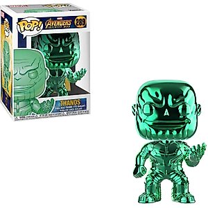 Avengers Funko POP Marvel: Infinity War - Thanos - Green Chrome - Walmart Exclusive