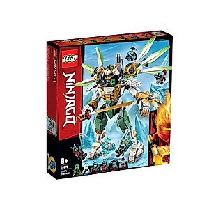LEGO NINJAGO Lloyd's Titan Mech 70676 Ninja Toy Building Kit with Ninja Minifigures for Creative Play, Fun Action Toy Includes NINJAGO Characters Including Lloyd, Zane FS and More (876 Pieces)