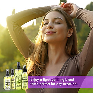 Eclectic Lady Body Spray for Women, 8 Oz Lemon Verbena Body Mist with Long-Lasting Fragrance, Fresh, Wonderful Scent for Spring & Summer, Floral & Fruity Perfume for Women with Orange, Daily Use