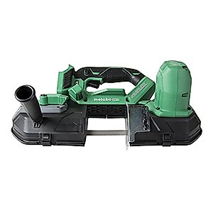 Metabo HPT 18V MultiVolt™ Cordless Band Saw | Tool Only - No Battery | Brushless Motor | 3-1/4-Inch Cut Capacity | Lifetime Tool Warranty | CB18DBLQ4