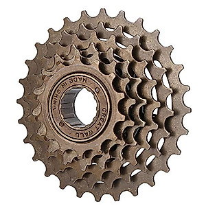 VGEBY1 Bicycle Freewheel Set, 6 Speed 14T-28T Bike Cassette Sprocket for Mountain Bikes Cycling Replacement Accessory