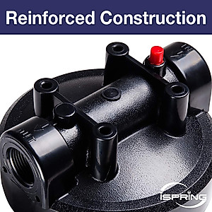 iSpring Whole House Water Filter ,20" x 4.5", Reduces Scale Water Filters,Whole House Water Filtration System ,Model:WDS150K , Blue