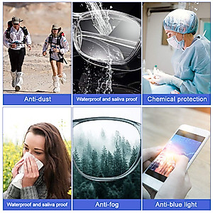 Dollger Safety Glasses Anti Fog Protective Goggles Eye Protection Glasses Safety Goggles