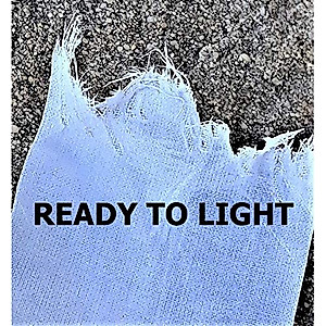 Go Prepared Survival GOP676 Spartan Fire Multi-Use Tinder, White