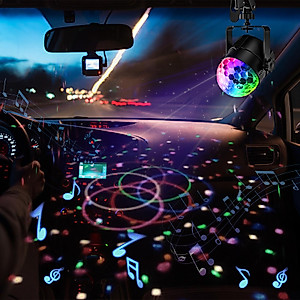 KUNHAK LED Ball Light,Rechargeable Bike Lights, Ultra Bright Bicycle Lights for Night Riding, Road Mountain Bike Accessories for Kids Adults