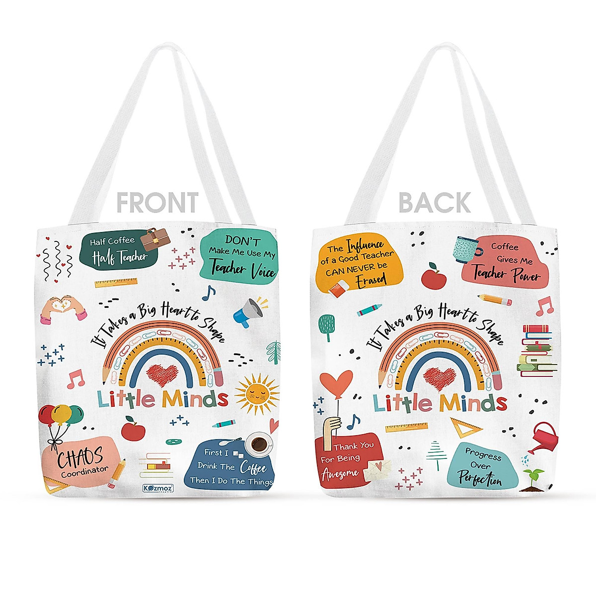 Teacher Gift for women- gifts for teachers appreciation gifts preschool kindergarten teacher gifts It Takes a Big Heart To Shape Little Minds end of school year gifts teacher cups Tumbler 20 Oz