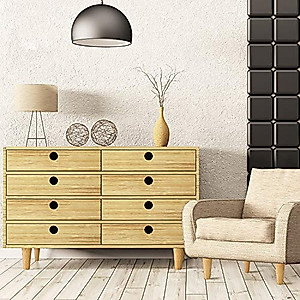 One Sight 5 inch Solid Wood Furniture Legs Dresser Legs Sofa Replacement Legs, Mid Century Sofa Legs for Couch, Bed, Armchair,Cabinet, Set of 4