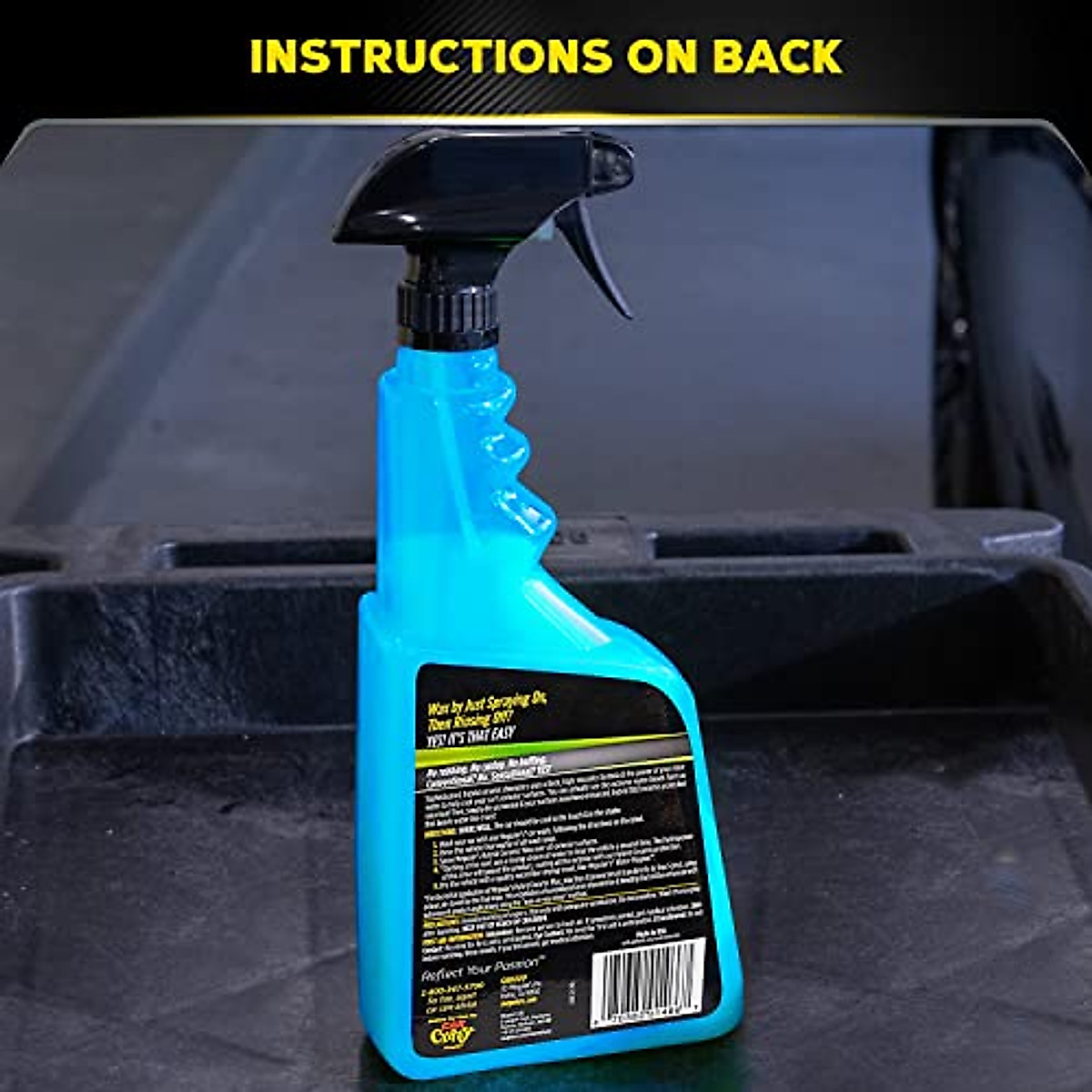 Meguiar's Hybrid Ceramic Spray Wax - SiO2 Hybrid Technology in an Easy-to-Use Spray Application That Delivers Long-Lasting Protection - 32 Oz