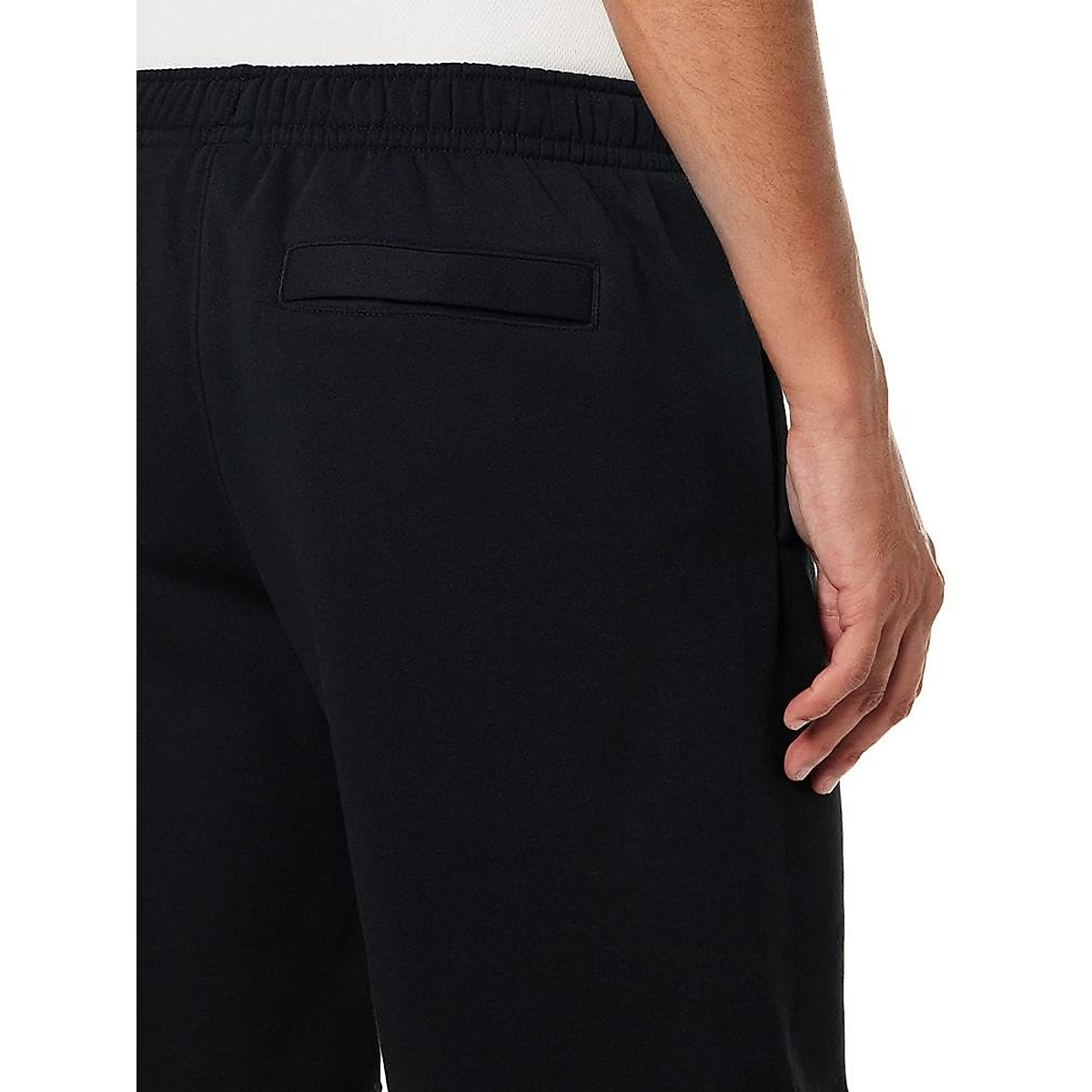 Nike Men's Sportswear Club Short Basketball Graphic, Black/White/White, Small