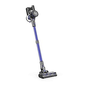 Cordless Vacuum, 23Kpa Powerful Suction Cordless Vacuum Cleaner with 250W Brushless Motor, 2 in 1 Lightweight Quiet with Detachable Battery Runtime Up to 35mins Perfect for Hardwood Carpet Pet Hair