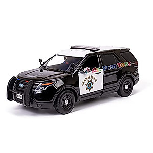Motormax 1/24 CHP California Highway Patrol B&W Ford PI Utility Police SUV
