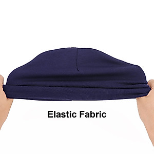 DRESHOW BQUBO 8 Pack Unisex Baby Beanie Hat Infant Toddler Kid Hats Baby Soft Cute Knit Cap Nursery Beanie