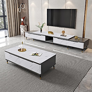 LXCREAT Glossy Gray White Marble Contact Paper, Granite Marble Wallpaper Peel and Stick Countertops, 15.7" x 118" Self Adhesive Removable Vinyl Wallpaper for Kitchen Beadboard Decoration