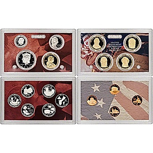 2009 S U.S. Mint Silver Proof Set - 18 Coins - OGP Superb Gem Uncirculated