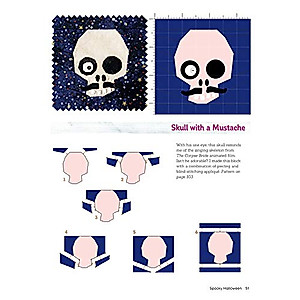 Sewing Scrap Blocks with Character (Landauer) 60 Fresh, Modern Patchwork Patterns for Quilters, including a Baby Dragon, a Unicorn, Cats, Snowmen, Santa, Dracula, Witches, and More; Full-Size Patterns