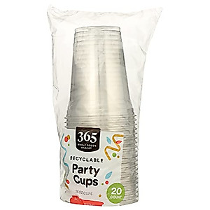 365 by Whole Foods Market, Cups Plastic 16 Ounce, 20 Count