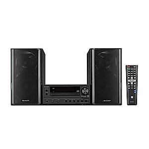 Sharp XL-HF203B Hi-Fi Component Stereo Speaker System with High Resolution Audio