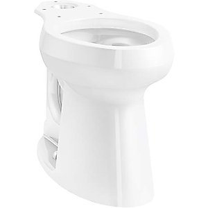 KOHLER 22661-0 Highline Tall Elongated Toilet Bowl, 1-1/2" Taller Seat, Standard 12" Rough-In, Toilet Bowl Only, White