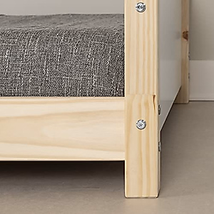 South Shore Sweedi, Twin Bunk Bed, Natural Wood