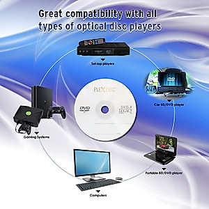 PlexDisc DVD-R 4.7GB 16x Recordable Media Disc - 100 Disc Spindle