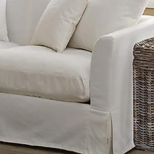 Padma'S Plantation Sunset Beach Sofas, Canvas White