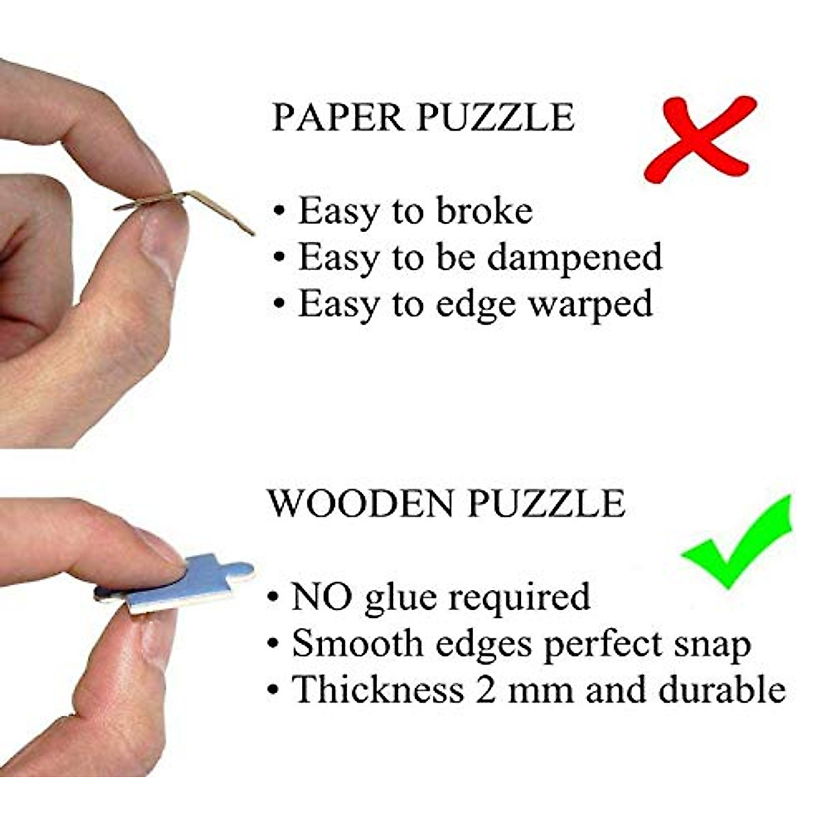 Puzzles for Adults 1000 Piece，Black Girl Art，African American Puzzles，Wooden Puzzle